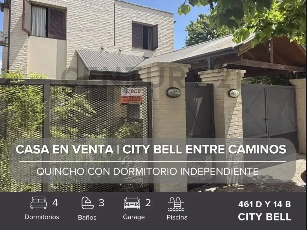 Venta Casa 2025 años 4 dormitorios, 167m2, 2 cocheras, 461D E/ 14B Y ...